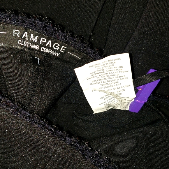 Rampage Clothing Company | Dresses | Rampage Clothing Company Black ...